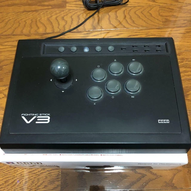 HORI FIGHTING STICK V3 PS3 PC Arcade Stick Fightstick Playstation 3 ...