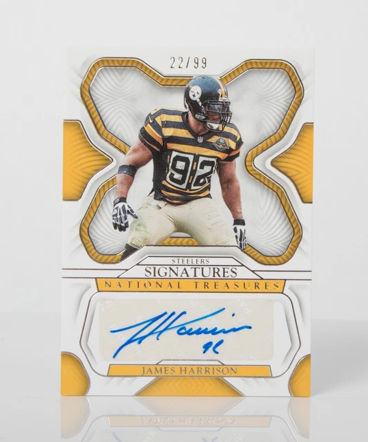 JAMES HARRISON 2022 National Treasures SIG-JHA Signatures Auto 22/99 ...