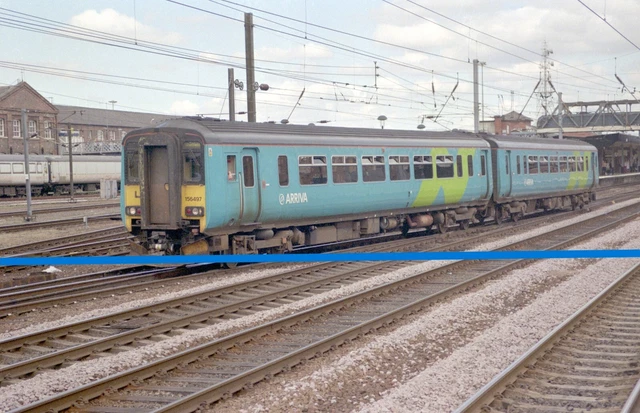 TRAIN COLOUR NEGATIVE Class 156 497 In Arriva Livery £0.99 - PicClick UK