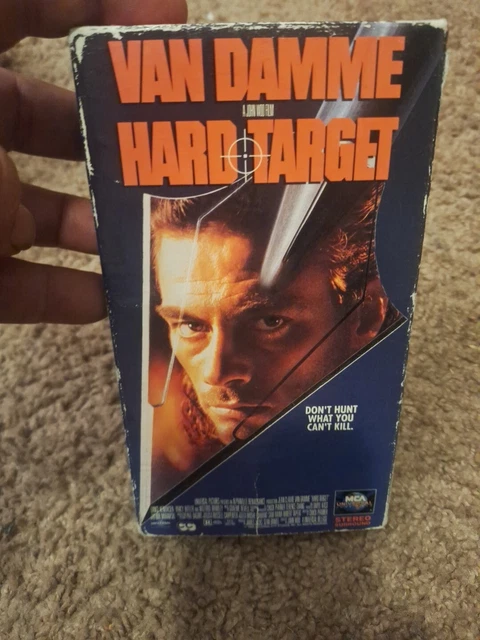 HARD TARGET (VHS, 1999, Jean-Claude Van Damme, Lance Henriksen) £3.59 ...