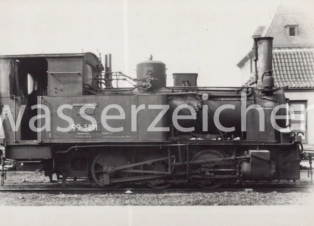 FOTO AUFN. KLAUS Kieper Harz 1964 Deutsche Reichsbahn99 5811 (1359) EUR ...