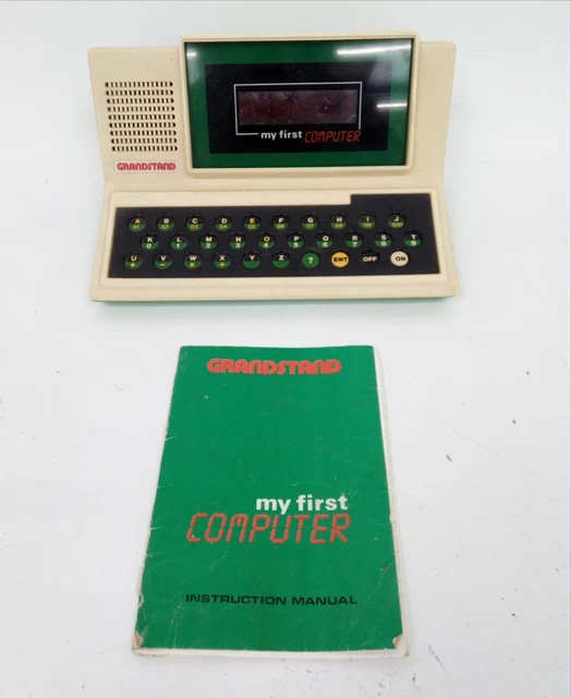 GRANDSTAND - MY First Computer 1980s Vintage Rare With Instructions ...