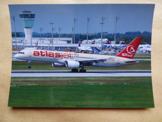 B 757-256 Atlasjet Airlines Tc-Ogt EUR 2,00 - PicClick FR