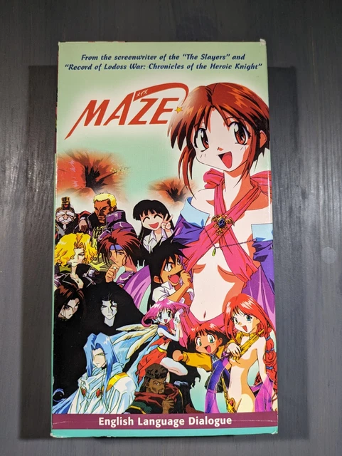 MAZE ANIME NUDITY English Bakunetsu Jiku OVA 1996 VHS Sleazy Comedy £9. ...