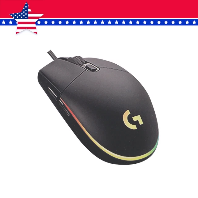 LOGITECH G203 LIGHTSYNC Black 910-005790 Wired Gaming Mouse EUR 23,14 ...