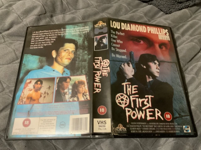 THE FIRST POWER EX Rental vhs stars Lou Diamond Phillips £10.00 ...