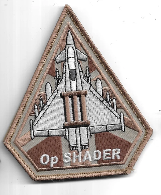 RAF PATCH 3 Squadron Operation Shader Typhoon Royal Air Force Squadron ...