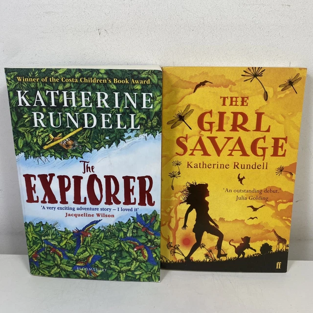 2 LOT KATHERINE Rundell- The Explorer & The Girl Savage Medium ...
