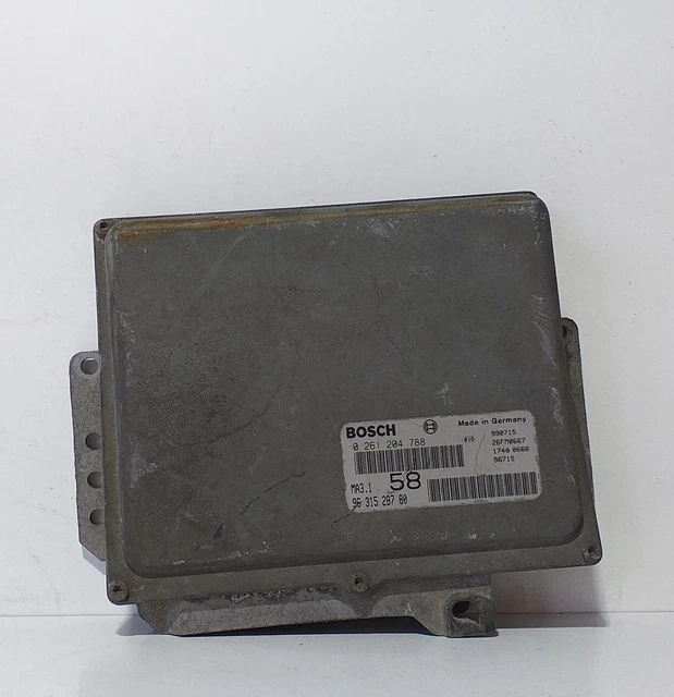 9631528780 CALCULATEUR MOTEUR Ecu / R / 70013 / 164763 Pour Peugeot 106 ...