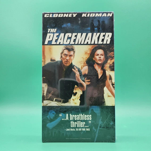 THE PEACEMAKER VHS 1998 George Clooney Nicole Kidman Brand New Factory ...