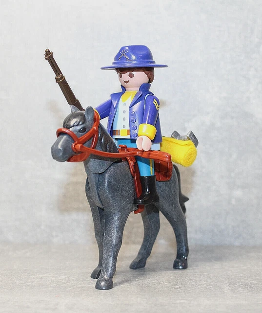 PLAYMOBIL NORDSTAATLER CORPORAL acw csa western cowboy EUR 10,49 ...