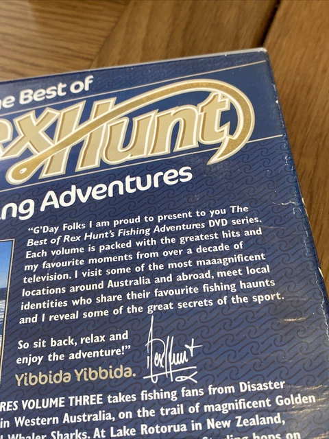 THE BEST OF Rex Hunt Fishing Adventures Volume 2 DVD Fishing Show ...