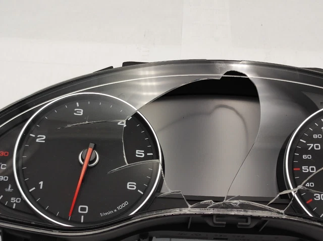 ORIGINAL AUDI A6 A7 4G Instrument Cluster Tacho Cluster Diesel Defect ...