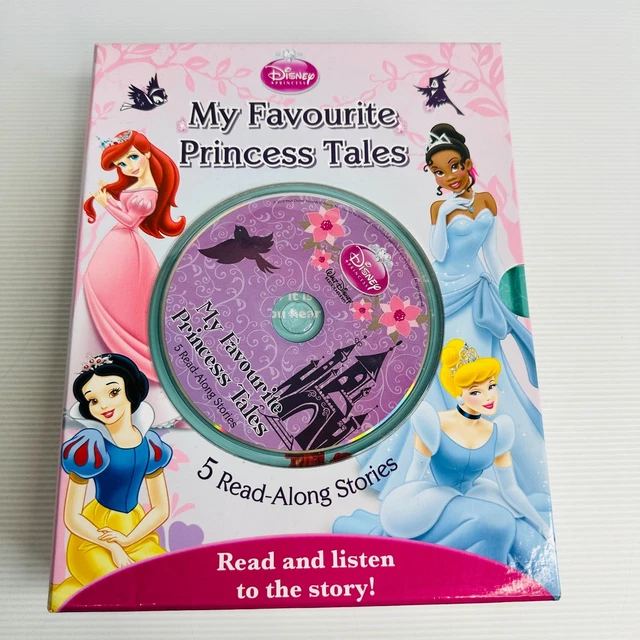 DISNEY PRINCESS - My Favourite Princess Tales 5 Storybooks Box Set + CD ...