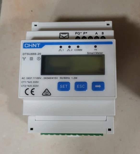 SUNGROW SMARTMETER DTSU-666-20 Smart Energy Meter 3-phasig EUR 16,49 ...