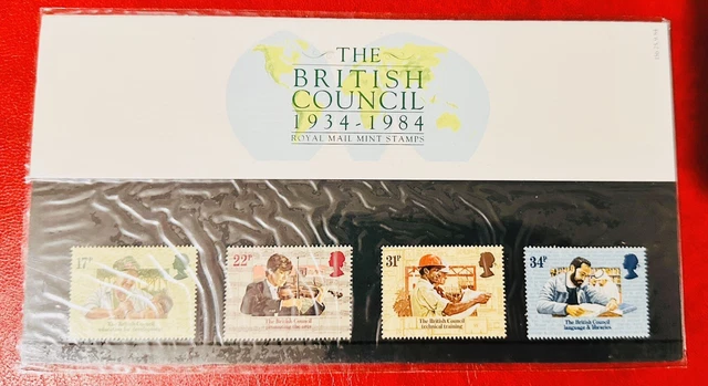 1984 THE BRITISH COUNCIL Presentation Pack Royal Mail GB Stamps MNH £6. ...
