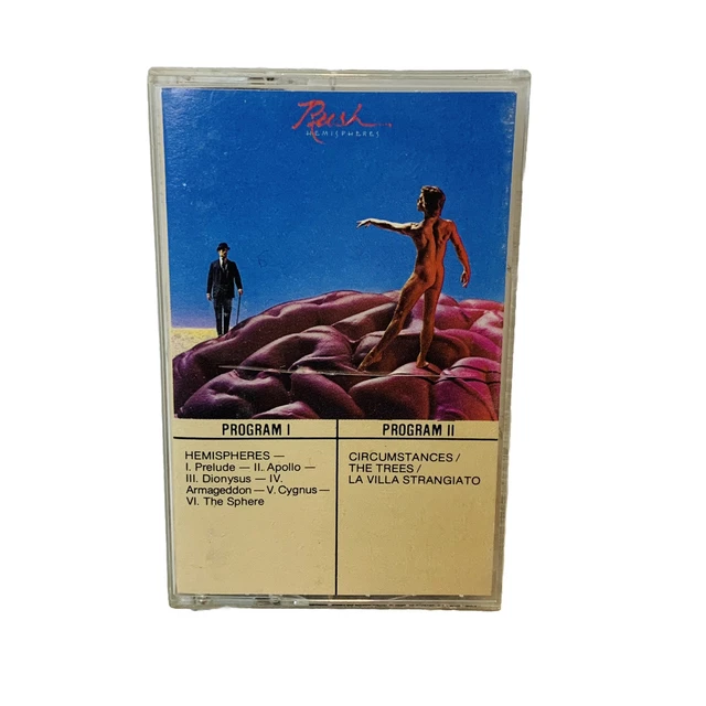 RUSH - HEMISPHERES Cassette Tape 1978 Anthem 4AN-1-1014 Canada Import ...