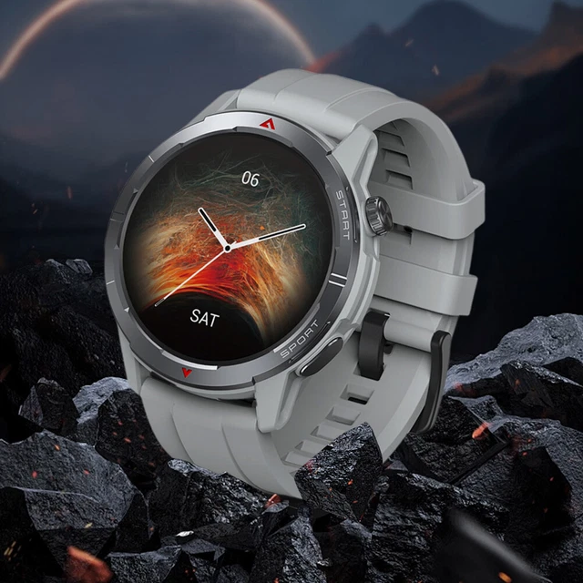 GPS SMARTWATCH OUTDOOR Sports Watch Built-in Dual-band GNSS Health ...