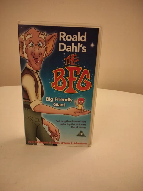 ROALD DAHL'S THE BFG Big Friendly Giant VHS Video Tape EUR 8,90 ...