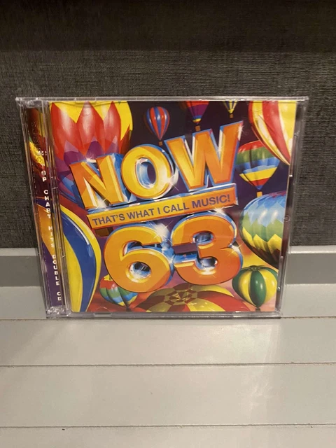 NOW THAT'S WHAT I Call Music! 63 by Various Artists ( Music CD Album ...