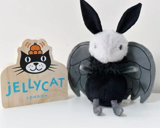JELLYCAT MYSTERIOUS MOTH Fur Toy New Halloween Friend in The Same Style ...