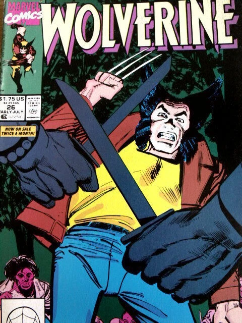 WOLVERINE N 26 1990 ed. Marvel Comics [G.148] EUR 6,22 - PicClick FR