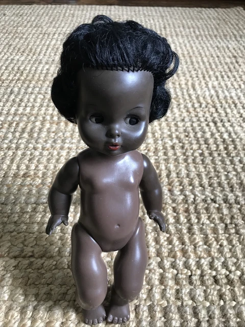 VINTAGE PALITOY BLACK Baby Doll 1960s £8.00 - PicClick UK