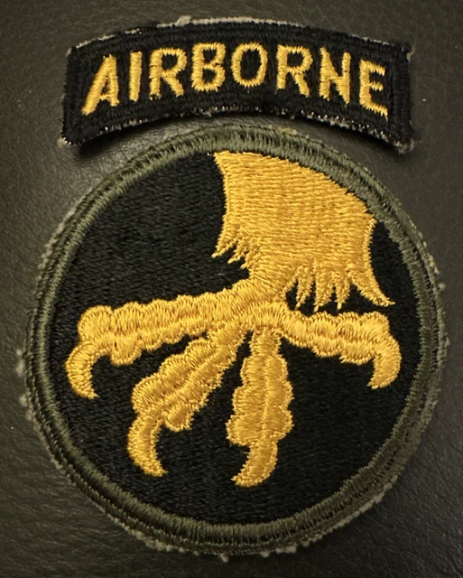 WW2 US ARMY 17th Airborne patch, reversed claw! EUR 110,67 - PicClick DE
