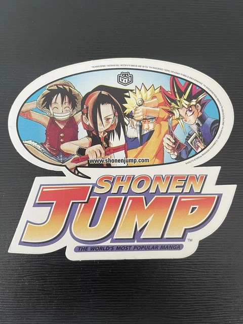 SHONEN JUMP STICKER/DECAL Naruto Puffy Shaman King Yami YuGiOh Yoh ...