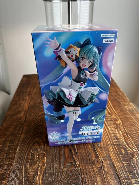 HATSUNE MIKU RASCAL Exceed Creative Figure Cyber Future FuRyu US seller ...
