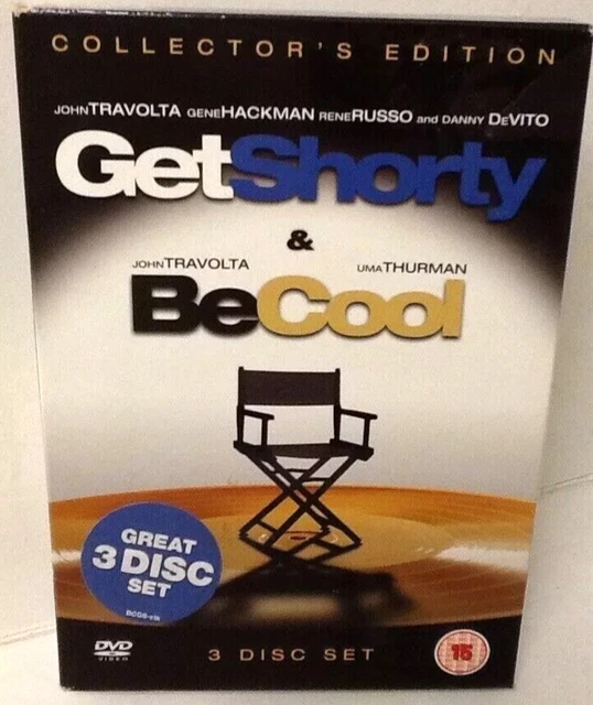 GET SHORTY BE Cool Collectors Edition Dvd 3 Disc Set John Travolta ...