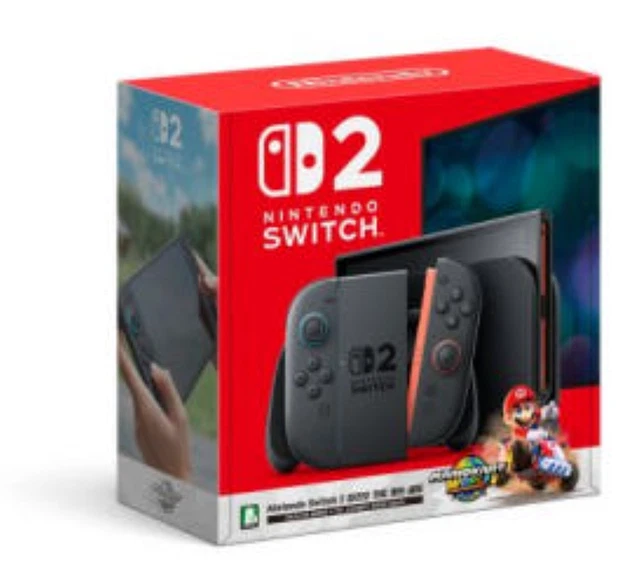 NINTENDO SWITCH 2 Console System + Mario Kart World Bundle Korean ...