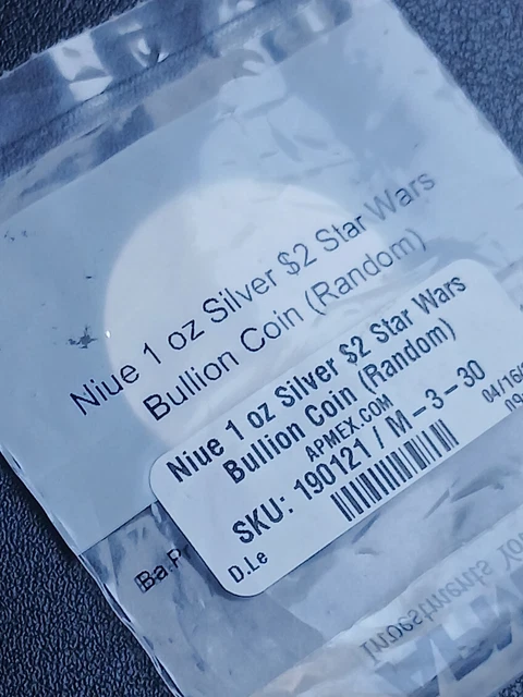 2023 NIUE 1 oz Silver Star Wars Jedi Order Crest Bullion Coin ...