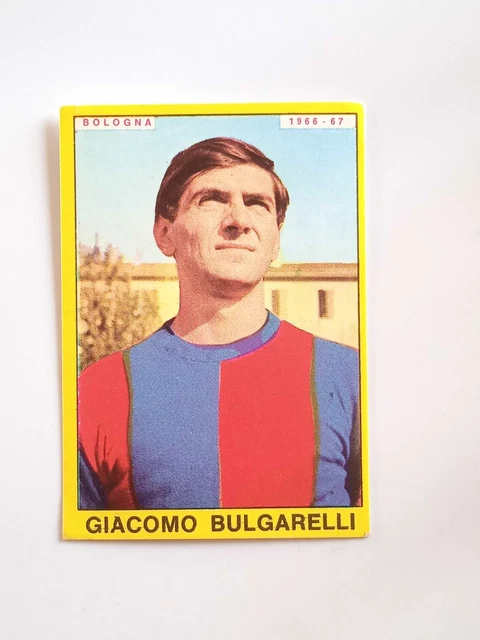 *+ GIACOMO BULGARELLI Bologna=Figurina=1966/67=Album Figurine ...