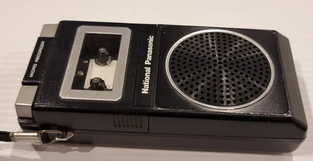 VINTAGE PANASONIC RQ-165A Micro Cassette Recorder Original Box 7 Tapes ...