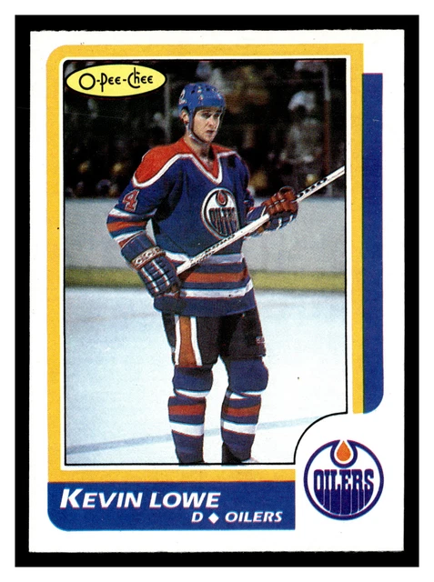 1986 O-PEE-CHEE #197 Kevin Lowe Edmonton Oilers comme neuf ou mieux EUR ...