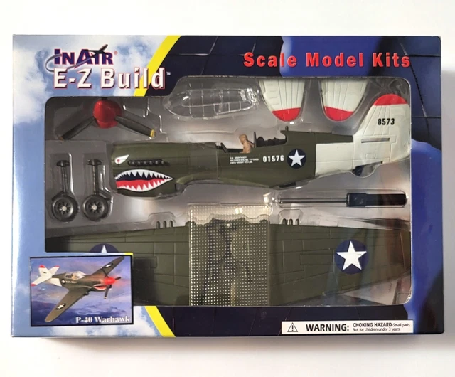 P-40 WARHAWK SCALE Model Kit E-Z Build 1:48 NEW $11.99 - PicClick