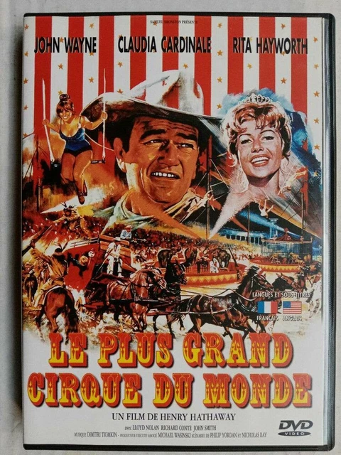 IL PLUS GRAND Circo Del Monde ( John Wayne; Claudia Cardinale)/ DVD ...