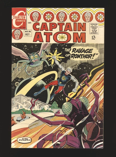 CAPTAIN ATOM # 88 - Steve Ditko couverture & art VF Cond. EUR 8,97 ...