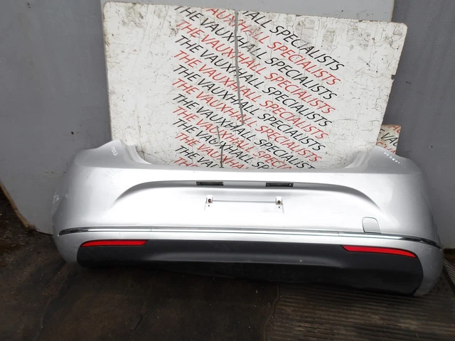 VAUXHALL ASTRA J Sri Mk6 5Dr Hatch 2012-2015 Rear Bumper Silver ...