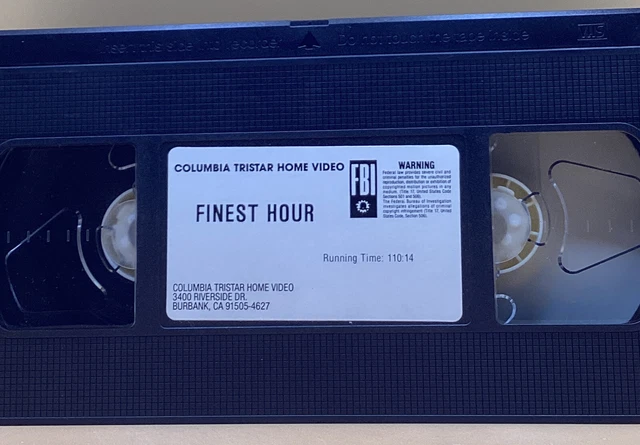 THE FINEST HOUR VHS 1992 Rob Lowe **PROMO SCREENER** **Buy 2 Get 1 Free ...
