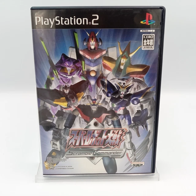SUPER ROBOT TAISEN Scramble Commander PS2 PlayStation 2 Japanese ...