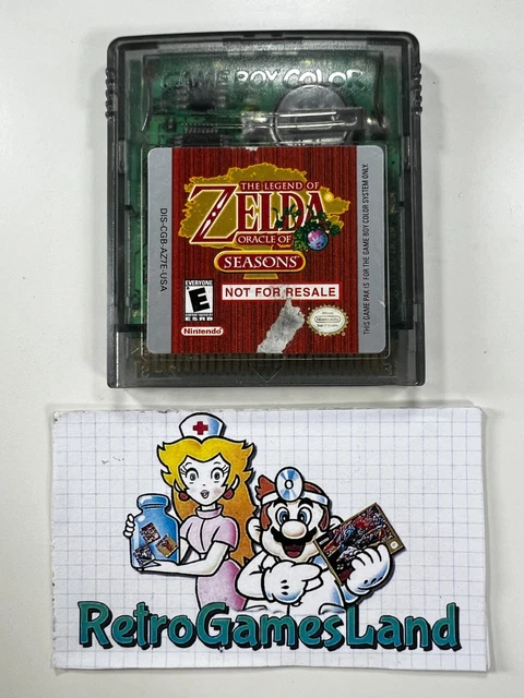 NFR NOT FOR resale The Legend of Zelda Oracle of seasons Color GBC ...