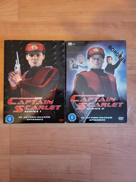 GERRY ANDERSONS NEW Captain Scarlet Series 1 & 2 Dvds Region 2 £21.49 ...