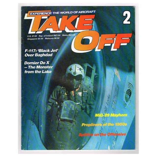 TAKE OFF MAGAZINE Issue 2 mbox207 MiG-29 Mayhem £3.95 - PicClick UK