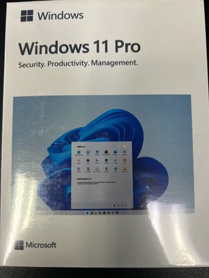 MICROSOFT WINDOWS 11 Pro 64Bit Full Retail Version USB 3.0- License Key ...