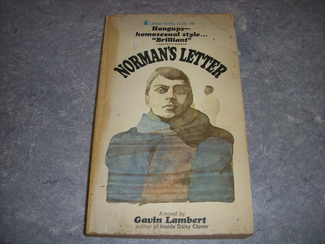 LETTRE NORMANE DE GAVIN LAMBERT, LIVRES LANCER, 1967, INTÉRÊT GAY ...