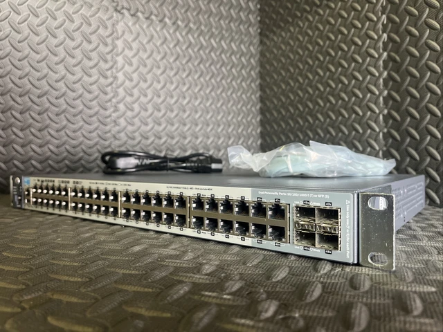 CONMUTADOR ADMINISTRADO GIGABIT J9728A HP ARUBA 2920-48G - 48 x 1G RJ45 ...