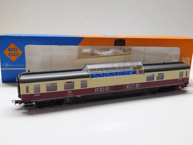 HO SCALE ROCO 4271 Db Observation Passenger Train Car $10.50 - PicClick