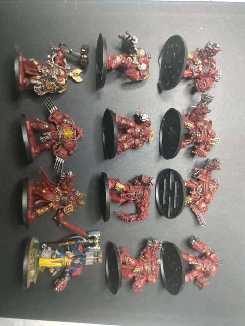 SPACE HULK SPACE Marine Blood Angels Terminators Warhammer 40k peint ...
